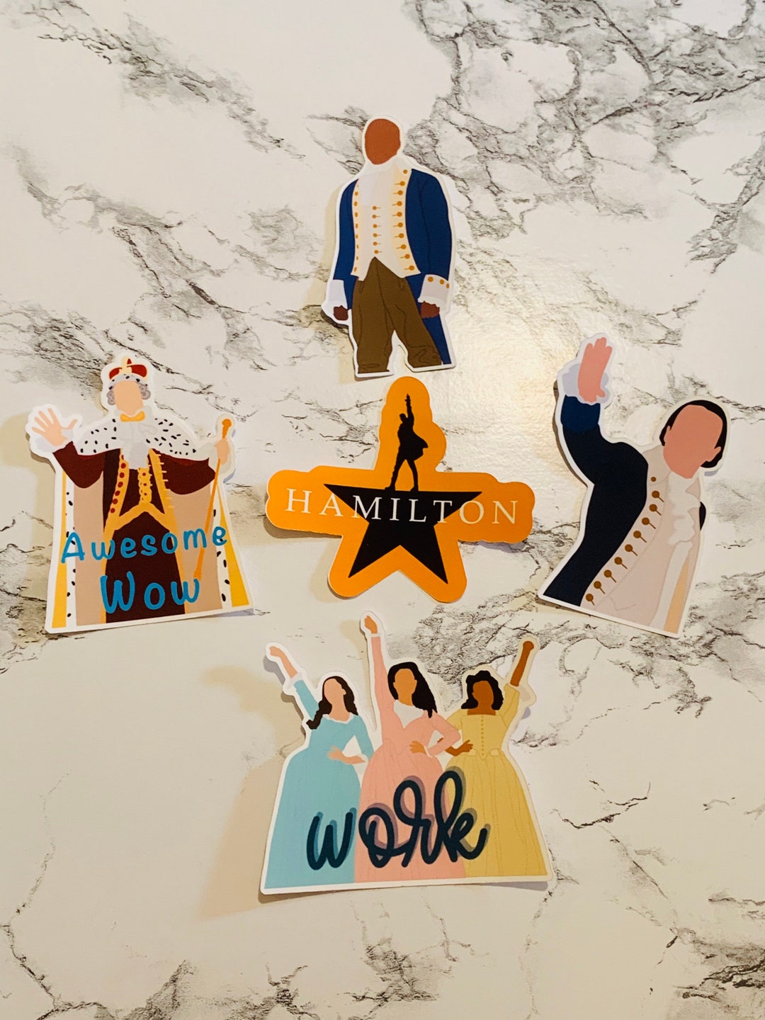 Hamilton Sticker *WEATHER PROOF* - Etsy