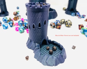 Large Castle Dice Tower Randomizer 3D Printed Accessory for DND & Board Games - Etsy