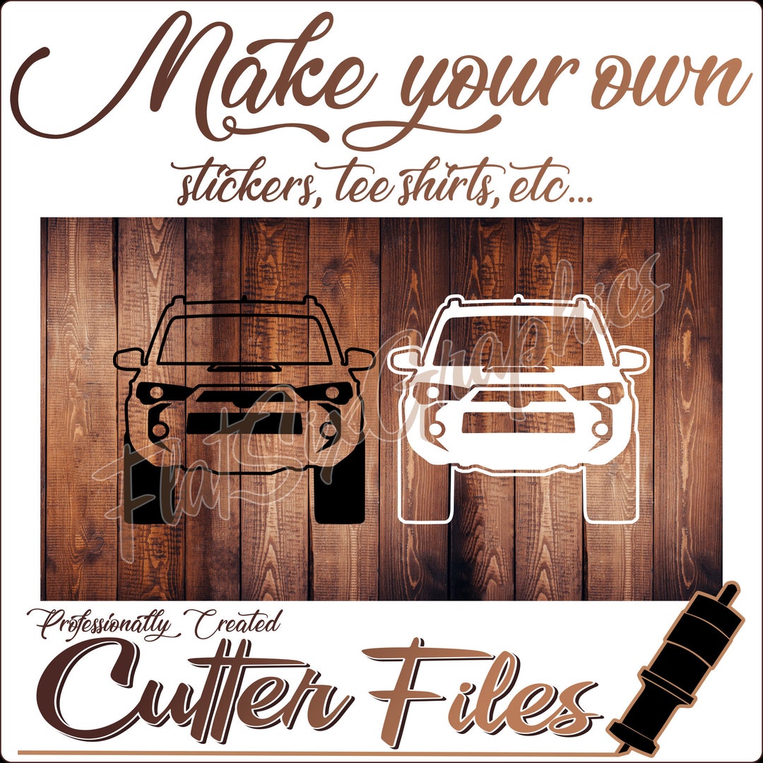 4runner SVG Vector File Cut File for Cricut and Silhouette, Digital ...