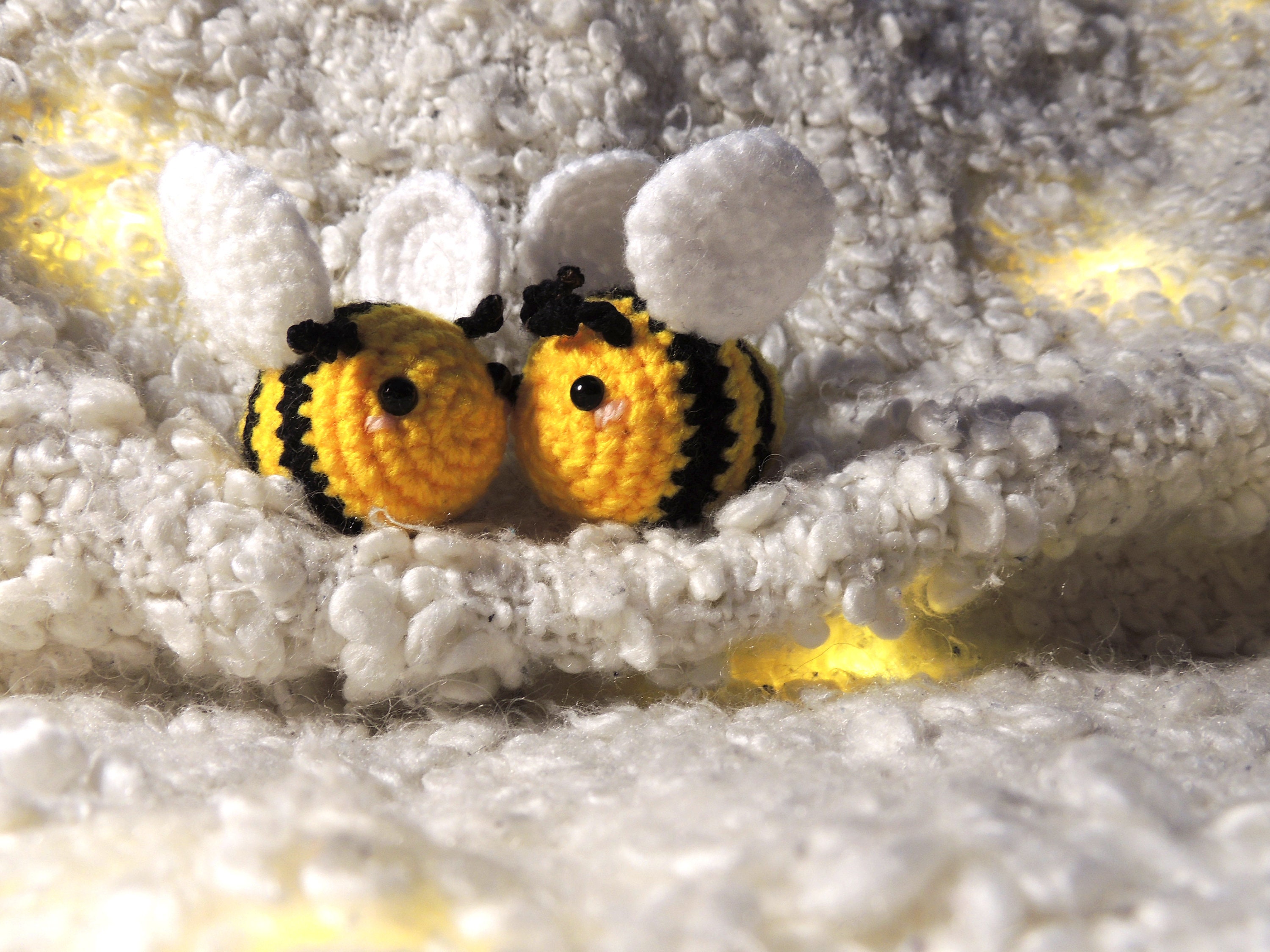 Adorable Cute Crochet Amigurumi Honey Bee - Etsy