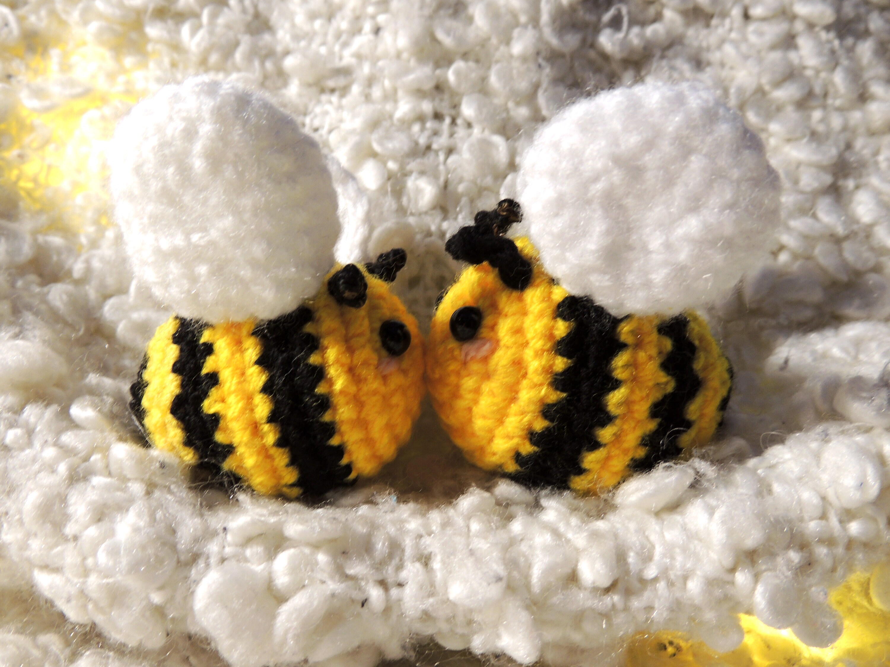 Adorable Cute Crochet Amigurumi Honey Bee - Etsy