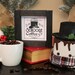 SCROOGE Themed Mini Wood Framed Signs BAH HUMBUG Old Man Scrooge Coffee ...
