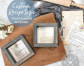 Handwritten Recipe Sign | Etsy