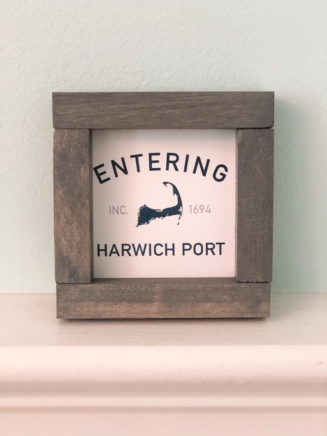 ENTERING CAPE COD Custom Wood Sign Multiple Size Options | Etsy