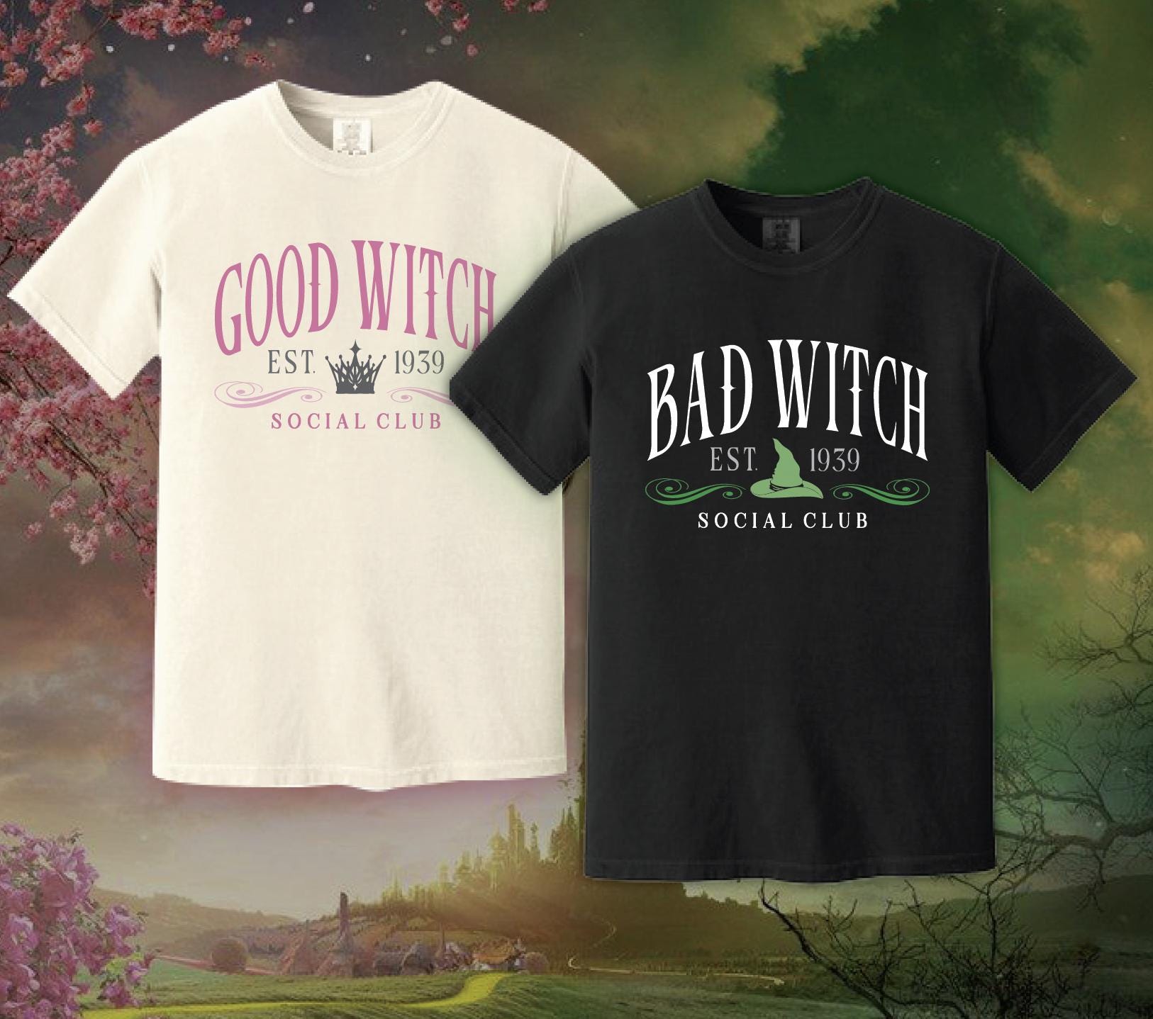 GOOD Witch BAD Witch Social Club Crewneck Sweatshirt or T-shirt | Cute ...
