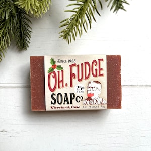 Oh Fudge Soap Bar WRAP Inspired by Holiday Classic Movie a Christmas ...