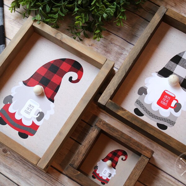 Gnome Place Like Home for the Holidays Svg - Etsy