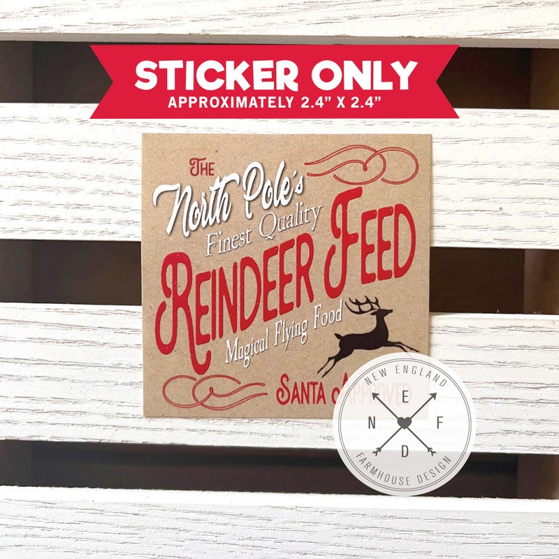 Reindeer Feed - Etsy
