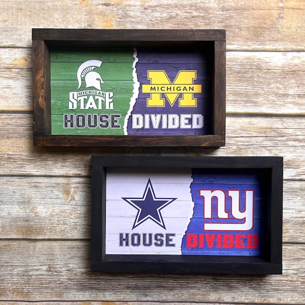 House Divided Sign - Etsy