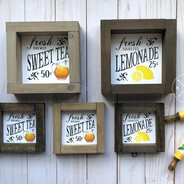 Sweet Tea Sign - Etsy