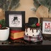 SCROOGE Themed Mini Wood Framed Signs BAH HUMBUG Old Man Scrooge Coffee ...