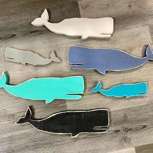 Whale Cut Out - Etsy