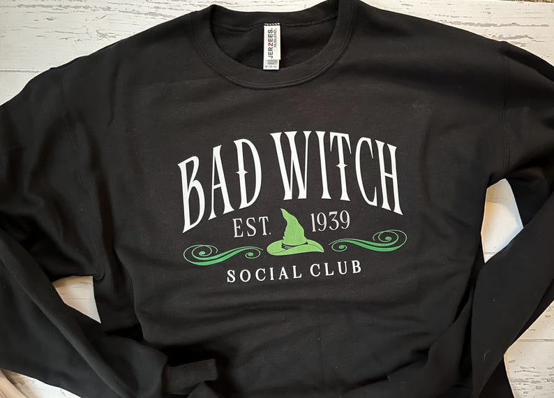 GOOD Witch BAD Witch Social Club Crewneck Sweatshirt or T-shirt | Cute ...
