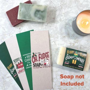 Oh Fudge! Soap Bar WRAP Inspired by Holiday Classic Movie "a Christmas ...