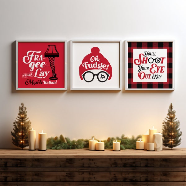 Christmas Story Sign - Etsy