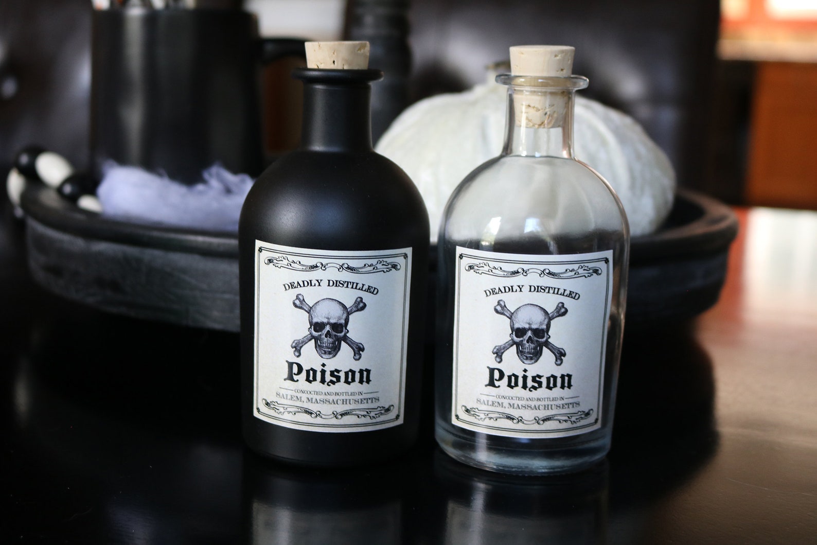 WITCHES BREW & POISON Bottles Raven's Blood Spider - Etsy