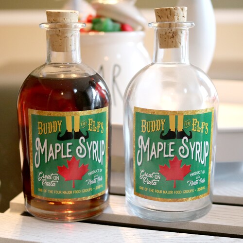 BUDDY the Elf's SYRUP BOTTLE Decoration 1fill Yourself - Etsy