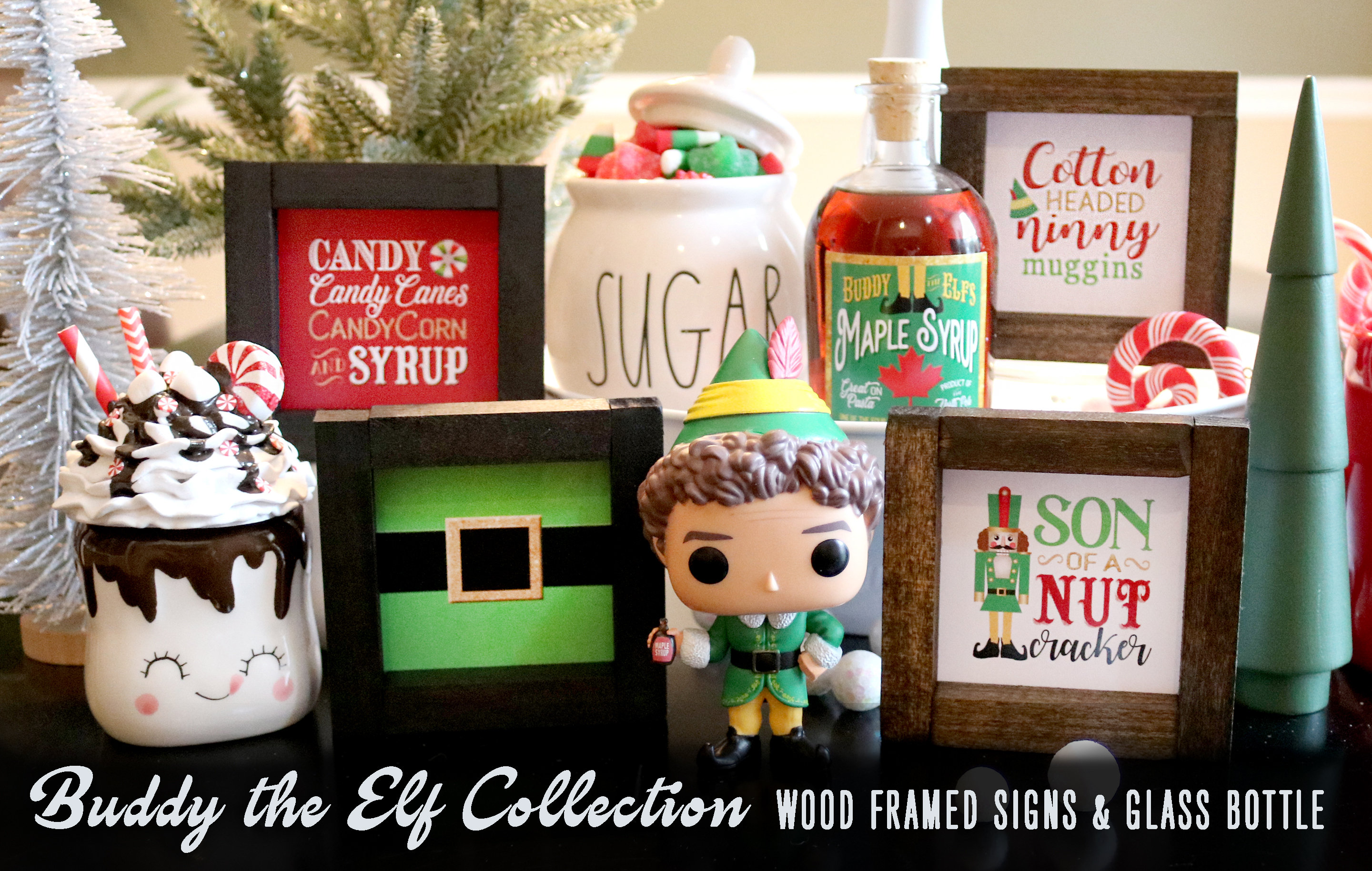 BUDDY the Elf's SYRUP BOTTLE Decoration (1)fill Yourself - Syrup Not ...