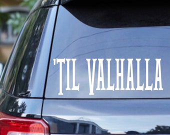 Valhalla Decal - Etsy