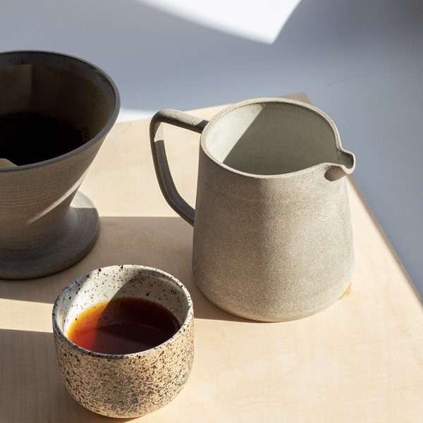 Ceramic Coffee Set - Etsy
