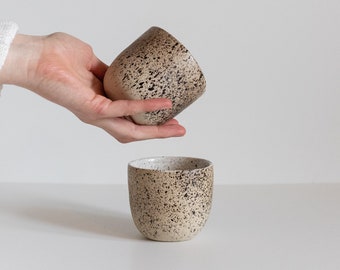 Ceramic Mug No Handle - Etsy