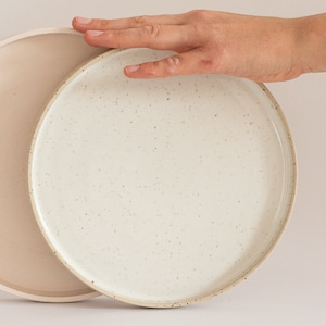 Ceramic Dinnerware Set for 1, 2, 4, 6, 8, 10, Minimal Stoneware ...