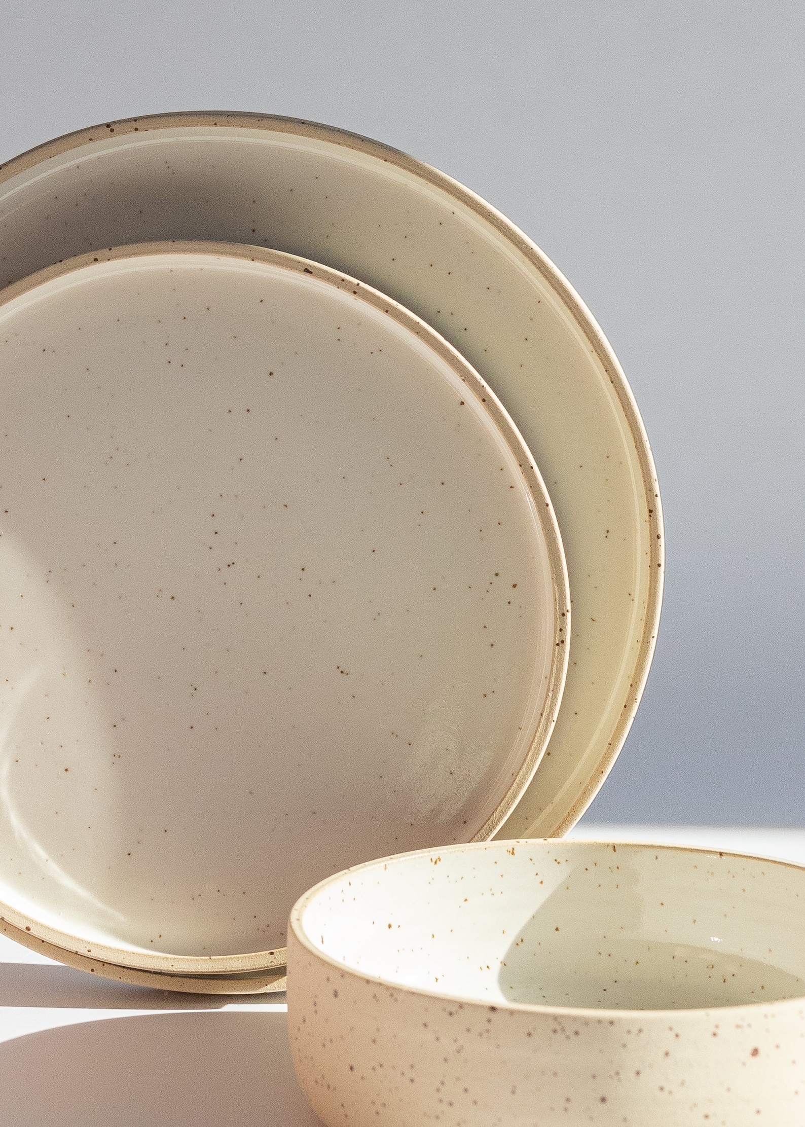 Ceramic Dinnerware Set for 1, 2, 4, 6, 8, 10, Minimal Stoneware ...