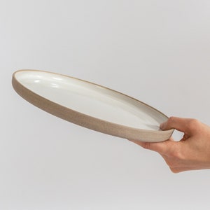 Ceramic Dinnerware Set for 1, 2, 4, 6, 8, 10, Minimal Stoneware Light ...