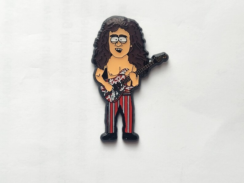 Eddie VH South Park Character Inspired Pins - Etsy