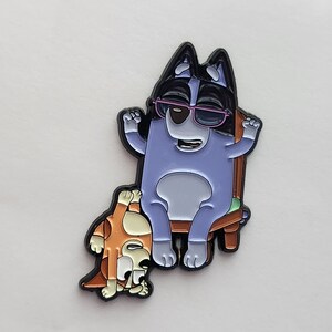 Bluey Handstand Bingo & Nana Inspired Pin - Etsy