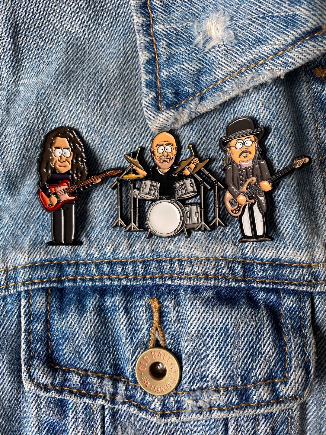 Primus With Instruments South Park Character Inspired Pins - Etsy