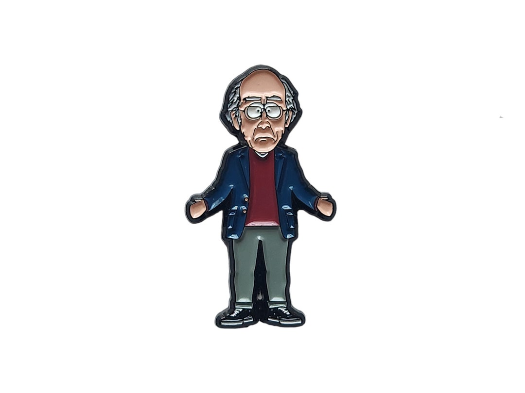 Larry David South Park Character Inspired Pin - Etsy