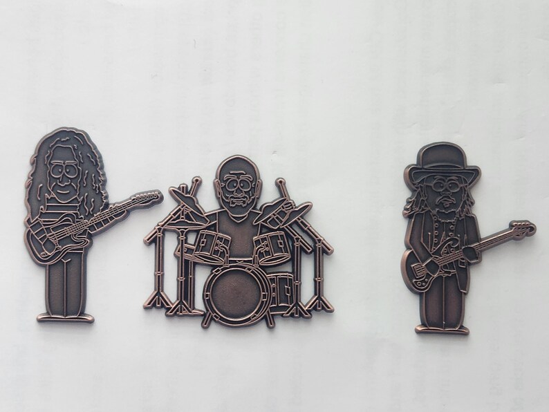 Primus With Instruments South Park Character Inspired Pins - Etsy