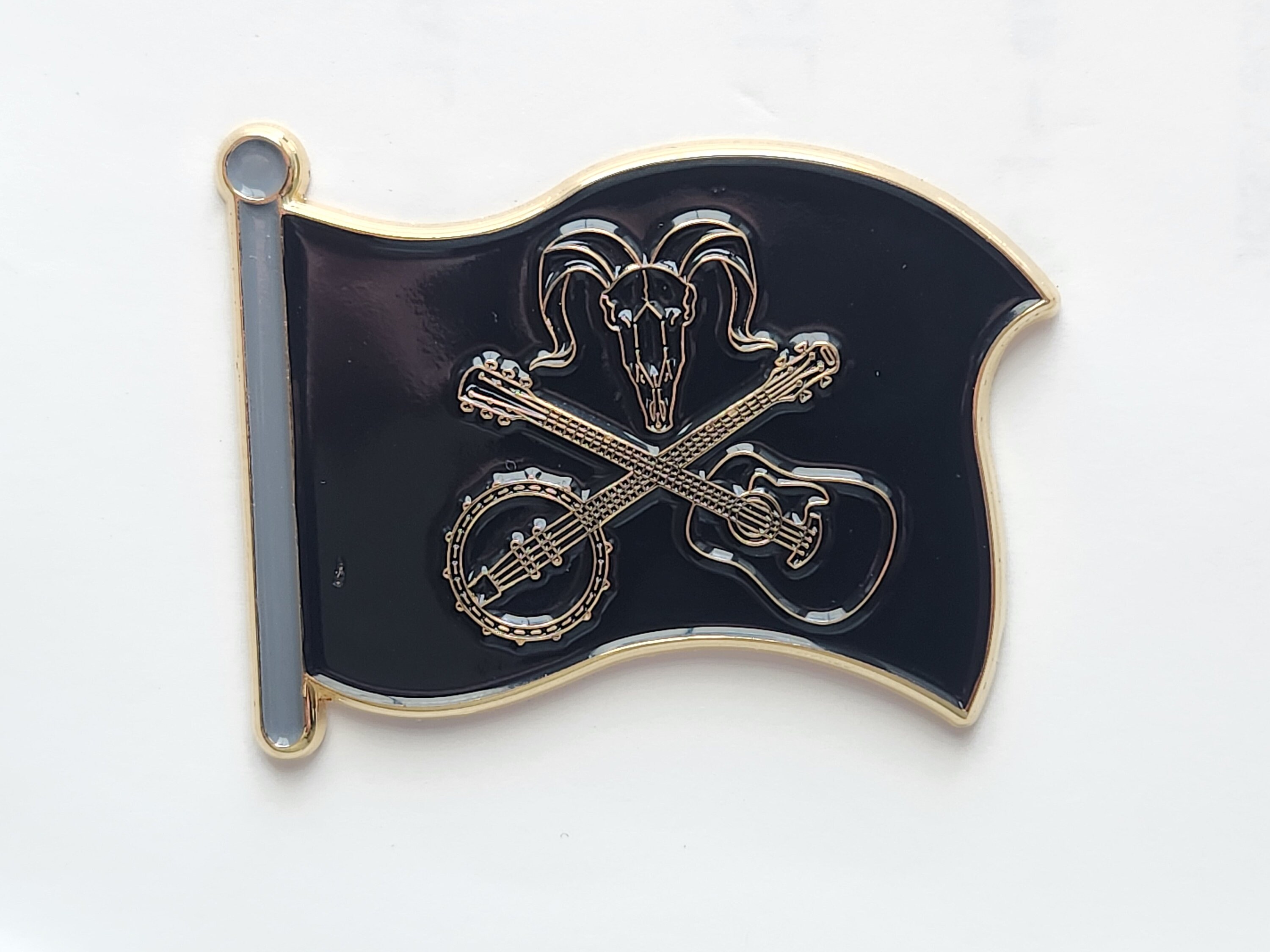 Billy Strings Jolly Roger GOAT Flag Pin BMFS - Etsy