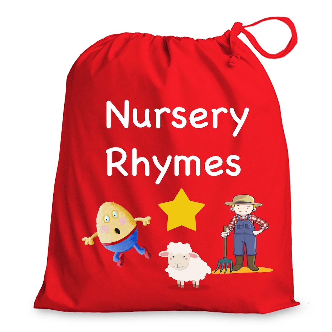 Nursery Rhyme Song Bag - Etsy UK