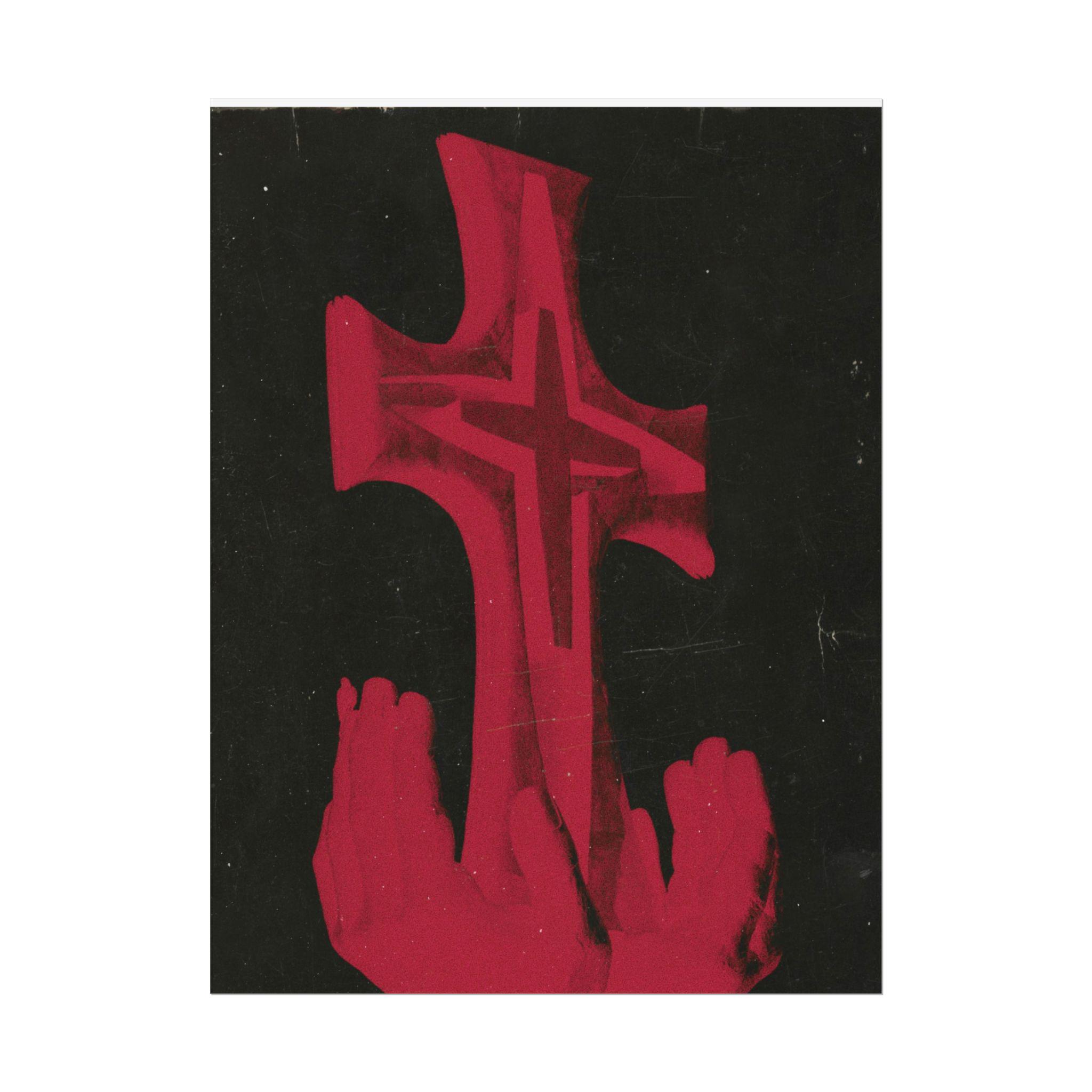 Gothic Art Print, Religious Poster - Etsy
