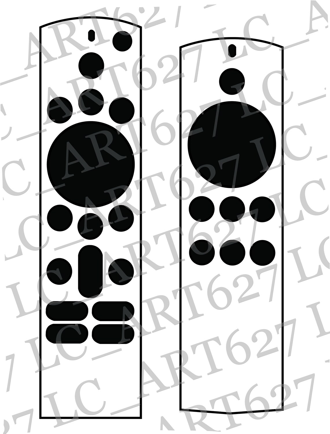 Fire Stick / Fire TV Remote Skin SVG PNG - Etsy