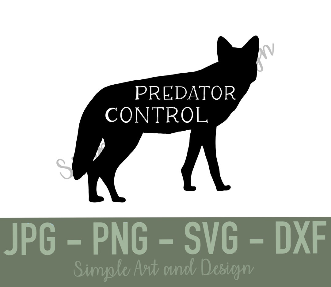 Predator Control | SVG | PNG | JPG | Dxf | Predator Hunting | Hunting ...