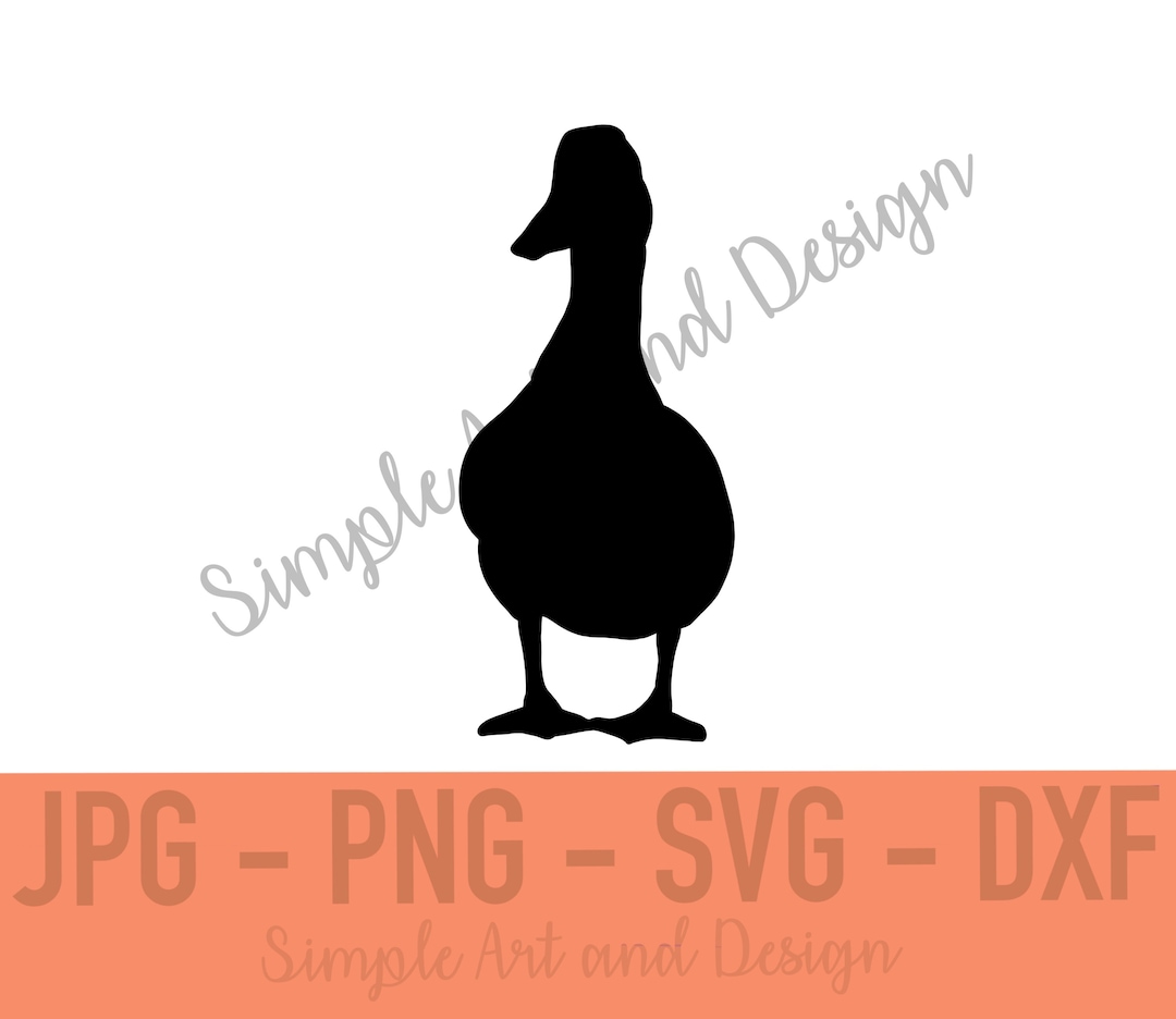 Duck 4 | SVG | PNG | DXF | Duck Svg | Farm Cut File | Bird Svg | Farm ...