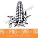 Corn Cob 2 SVG Cut File PNG DXF Jpg Fall Designs Fall Decor Cricut Cut ...