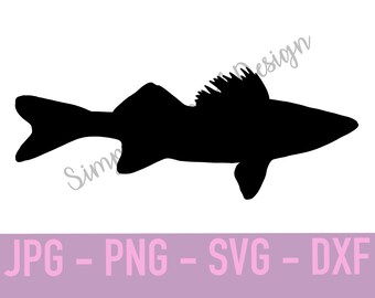 Perch Fish Svg - Etsy
