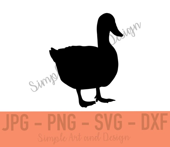 Duck 3 SVG PNG DXF Duck Svg Farm Cut File Bird Svg | Etsy