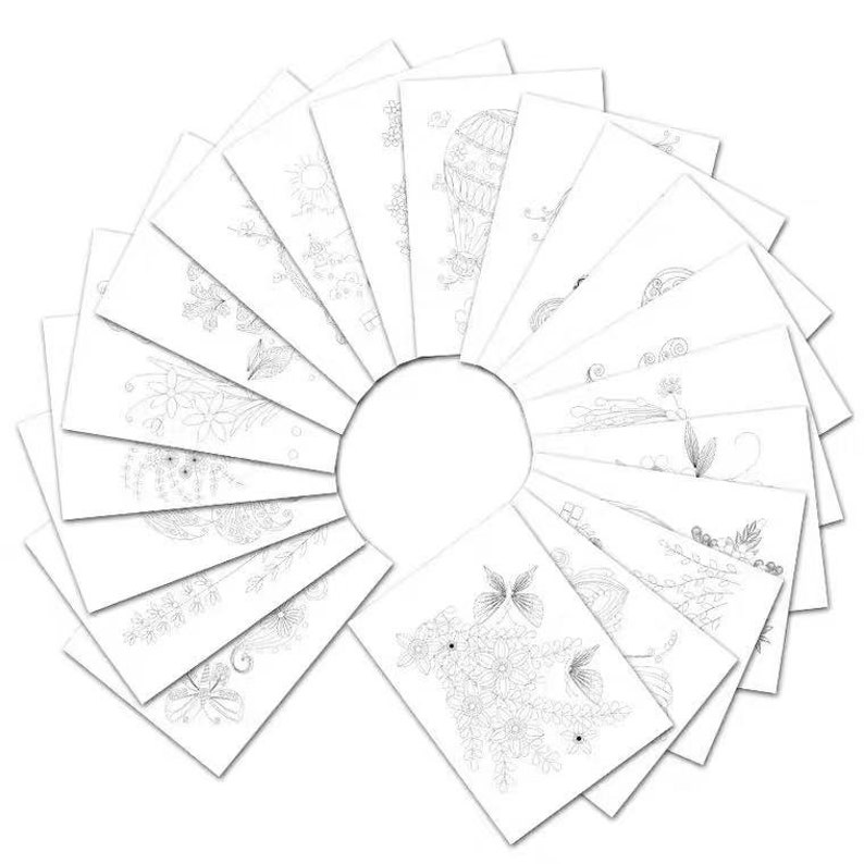 20 Quilling Patternsprintable Paper Quill Templatequilling - Etsy