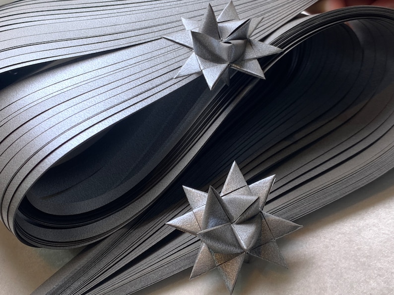 Moravian German Froebel Star Strips - 8 Colors 5mm/10mm Width to Select ...