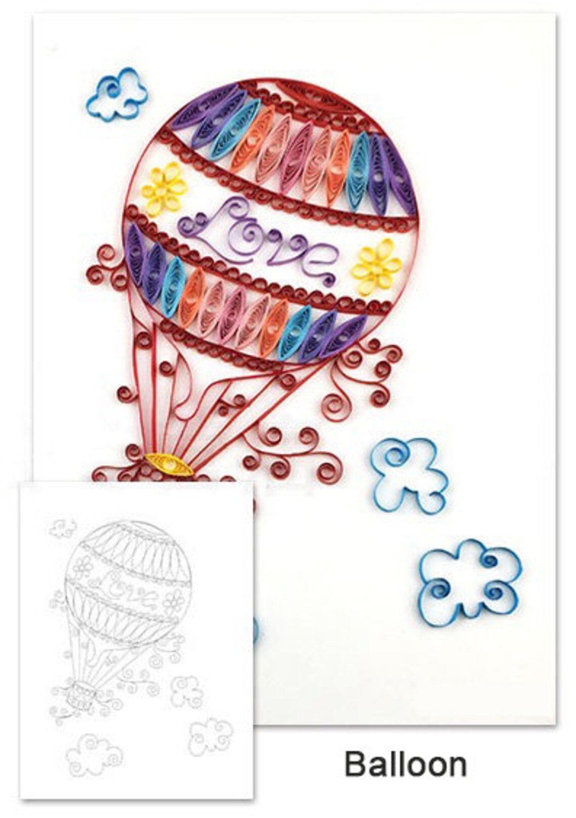 20 Quilling Patternsprintable Paper Quill Templatequilling - Etsy