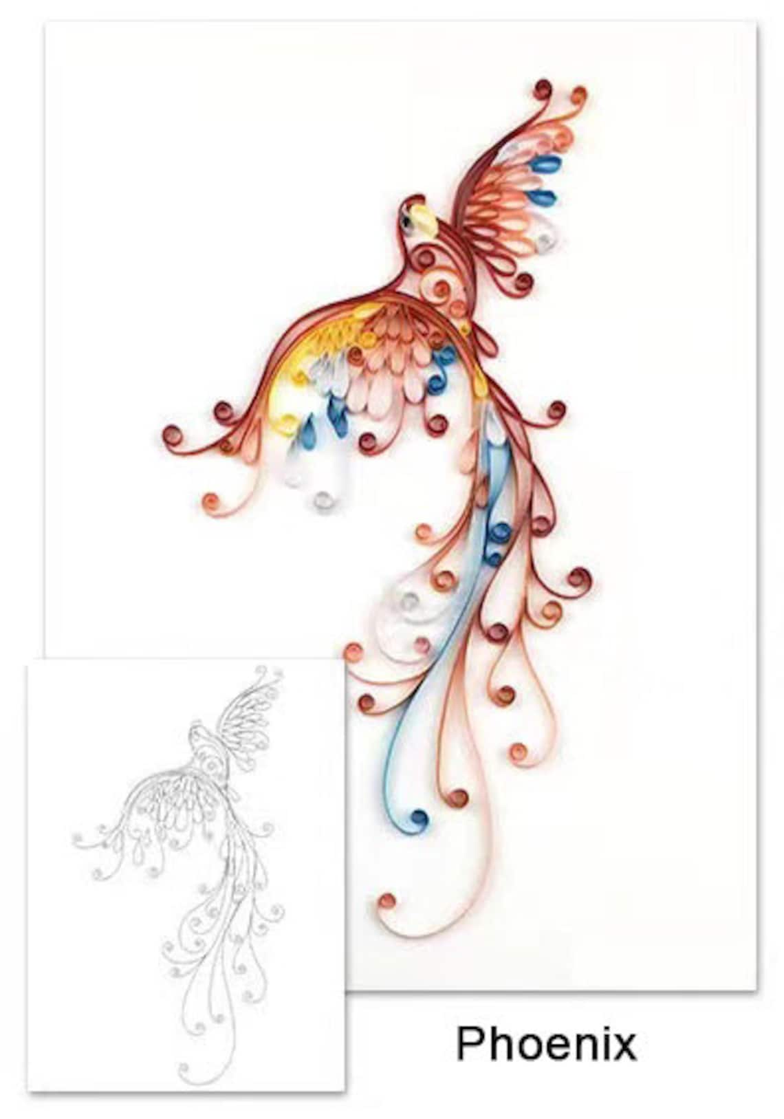 10 Quilling Templatespatterns to Make Christamas | Etsy