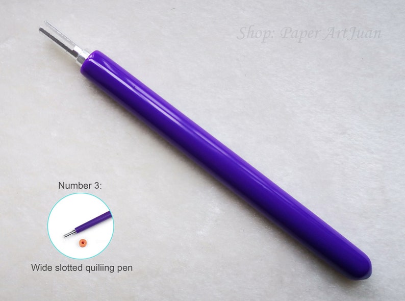 Slotted Quilling Pen Set of 5, Quilling Tools,quill Supplies,quilling ...