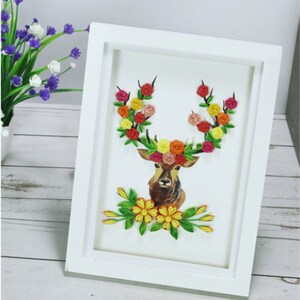 10 Animals and Girls Quill Templates,printable JPG / PDF Quilling ...