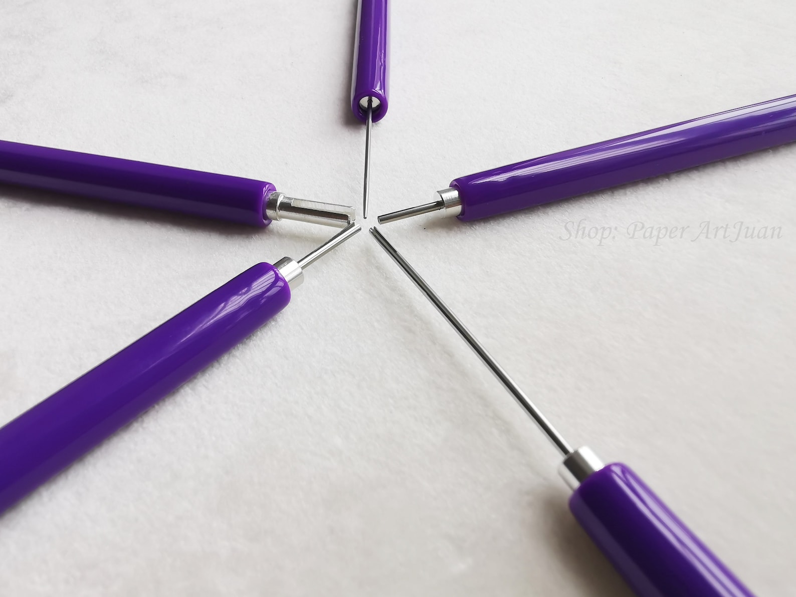 Slotted Quilling Pen Set of 5 Quilling Toolsquill - Etsy