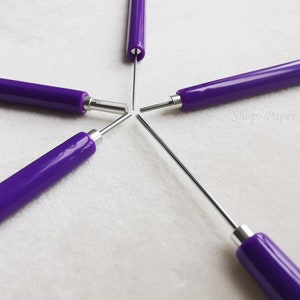 Slotted Quilling Pen Set of 5, Quilling Tools,quill Supplies,quilling ...